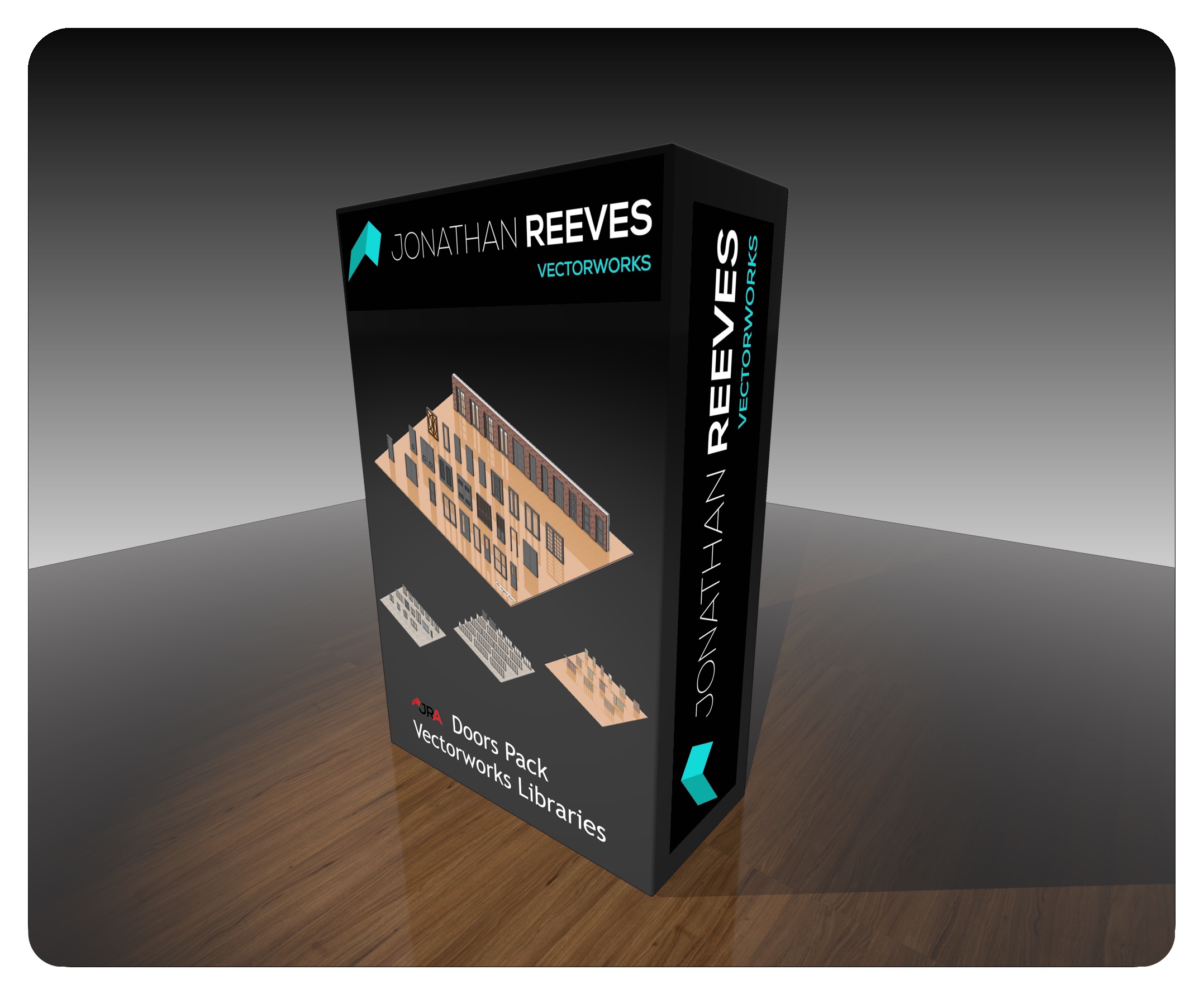 Vectorworks Doors Pack- 94 Styled Parametric doors