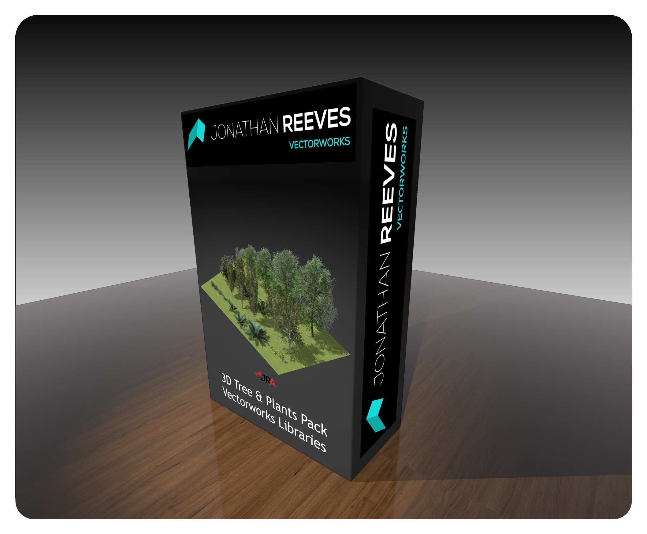 3D TREES & PLANTS PACK FOR VECTORWORKS